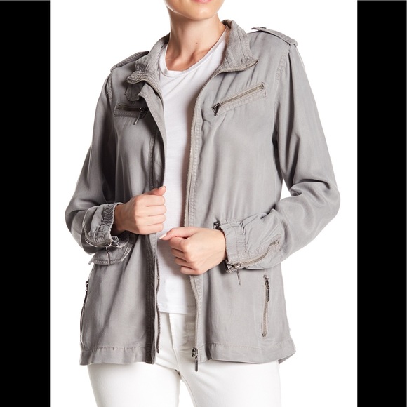 Max Jeans | Jackets & Coats | Nwts Max Jeans Utility Anorak Sand ...